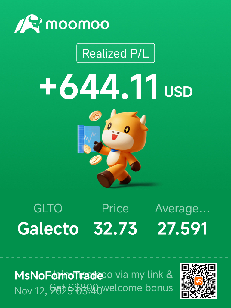 took some profits. SL set but let’s go more 🚀 - moomoo Community