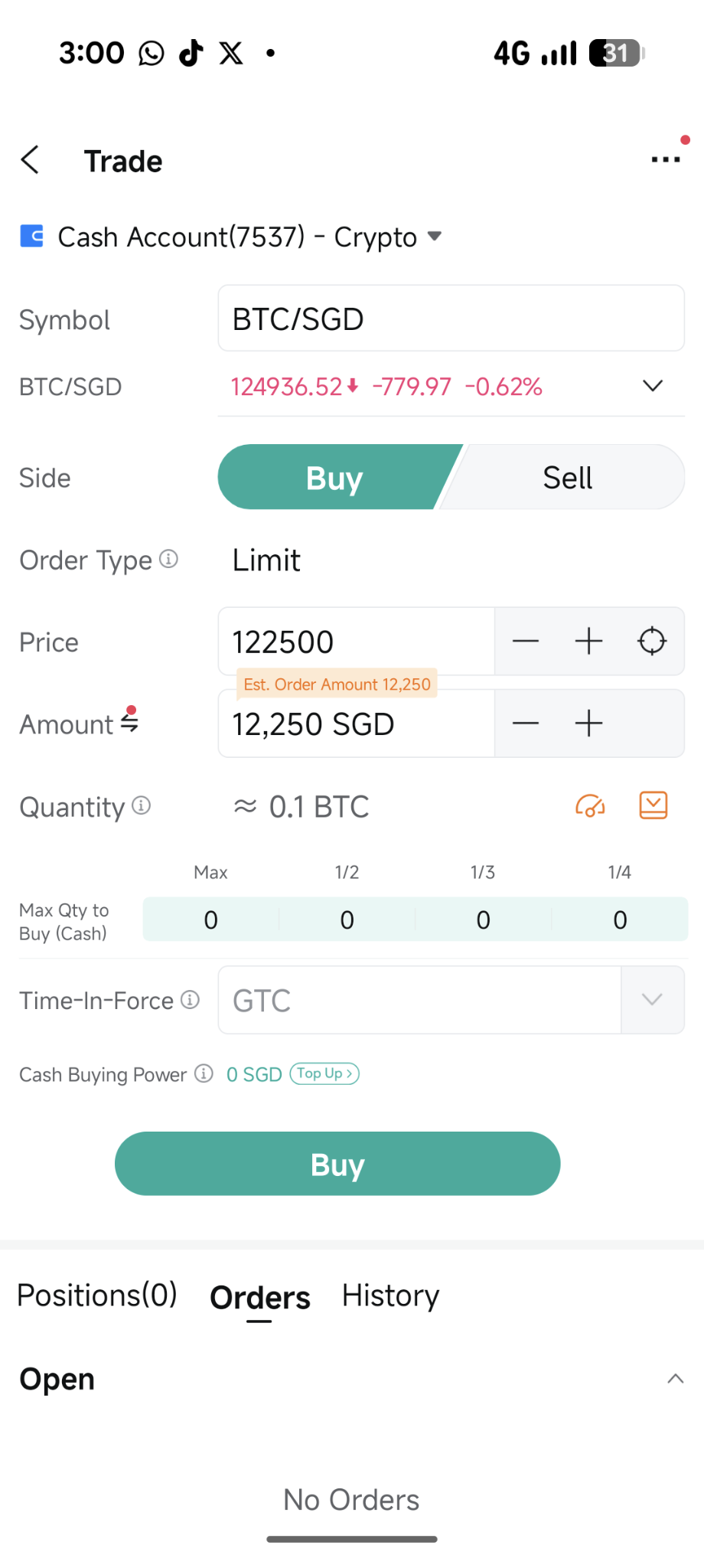$BTC/SGD (BTCSGD.CC)$ anyone knows about buy/sell fee? wher... - moomoo ...