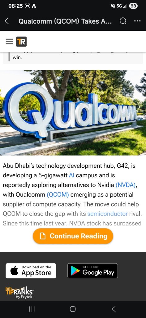 クアルコムQCOM株価リアルタイムチャート・掲示板・時間外取引