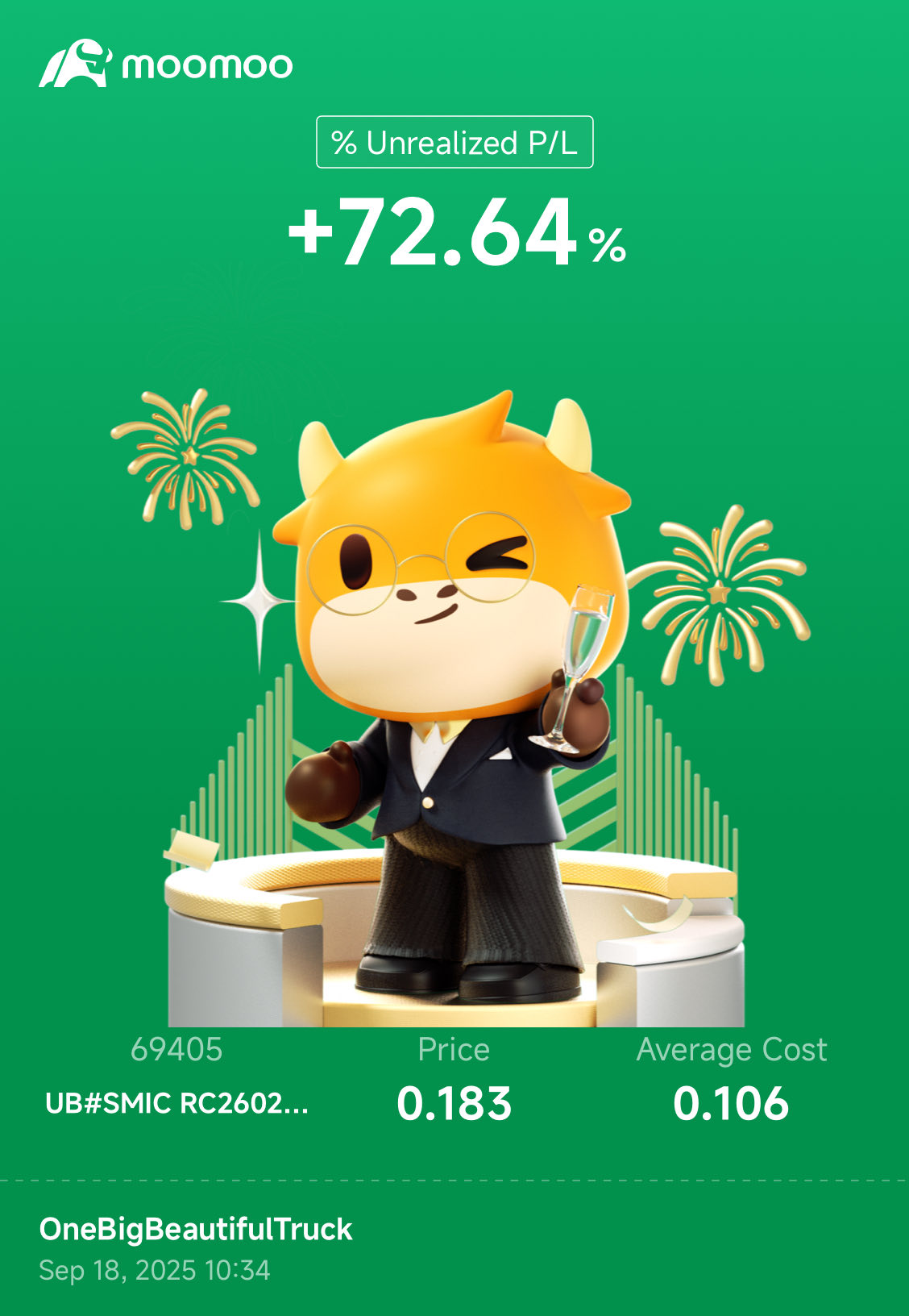 $SMIC (00981.HK)$ fantastic baby - moomoo Community