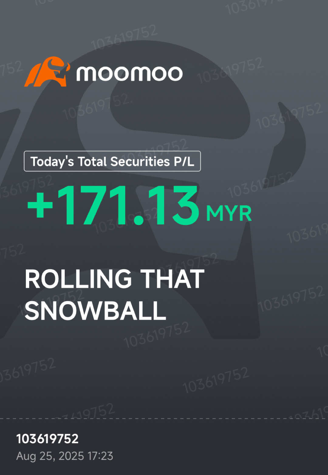 rolling that snowball:my KLSE earning season journey - moomoo Community