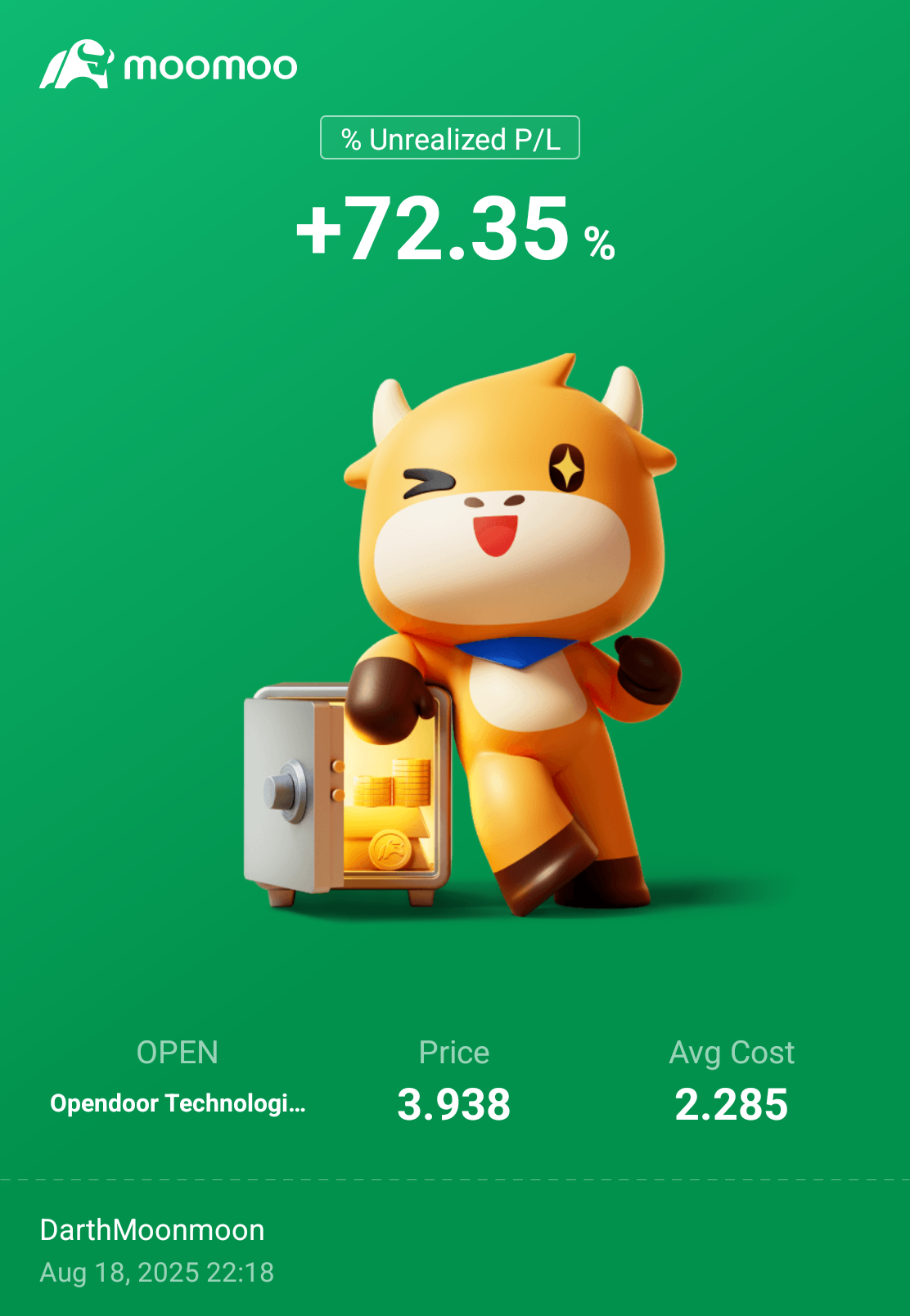 $Opendoor Technologies (OPEN.US)$ still holding - moomoo Community