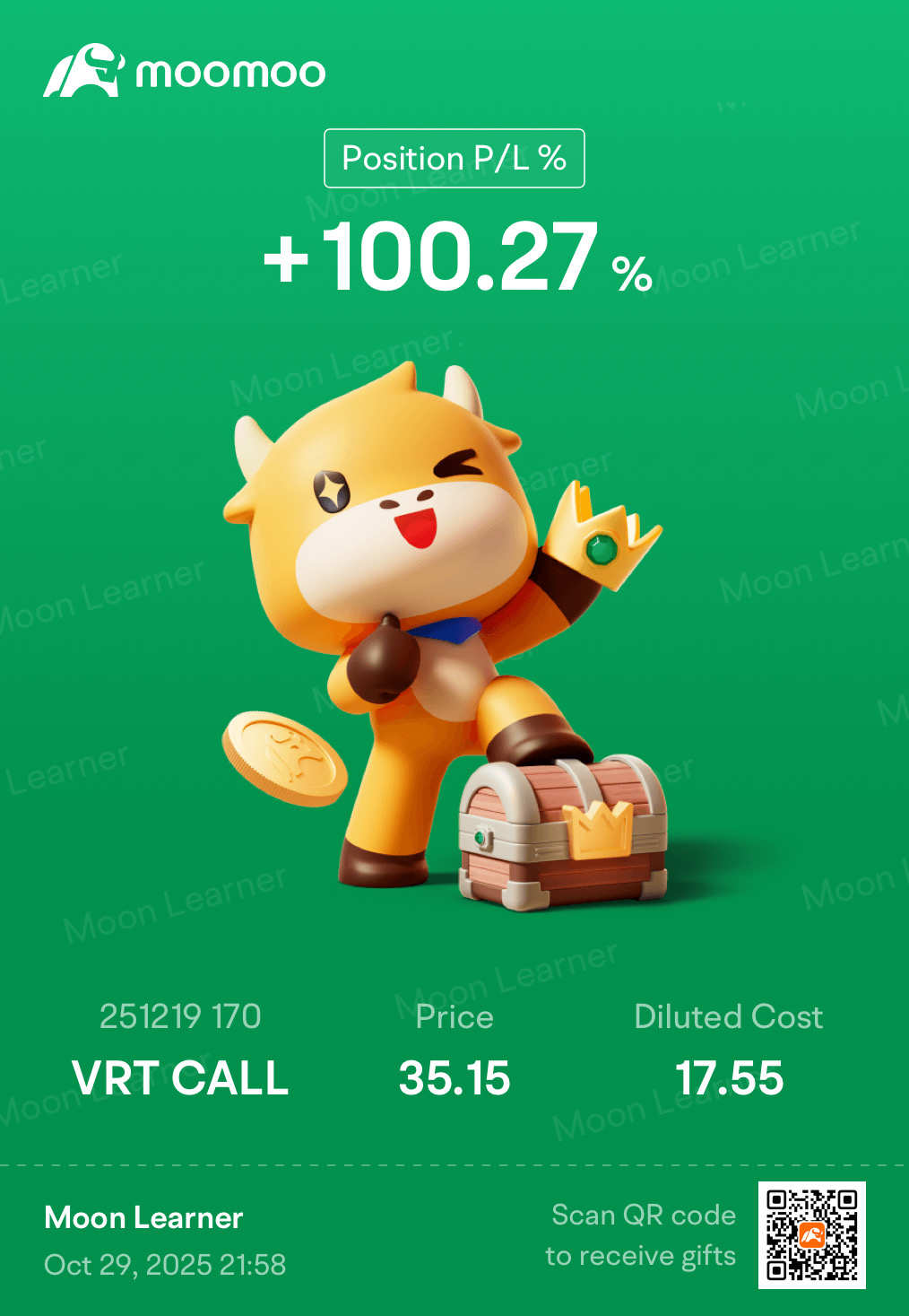 $バーティブ・ホールディングス (VRT.US)$ VRTの動きに任せています。トレンドは依然として強く、勢いに逆らう理 ...