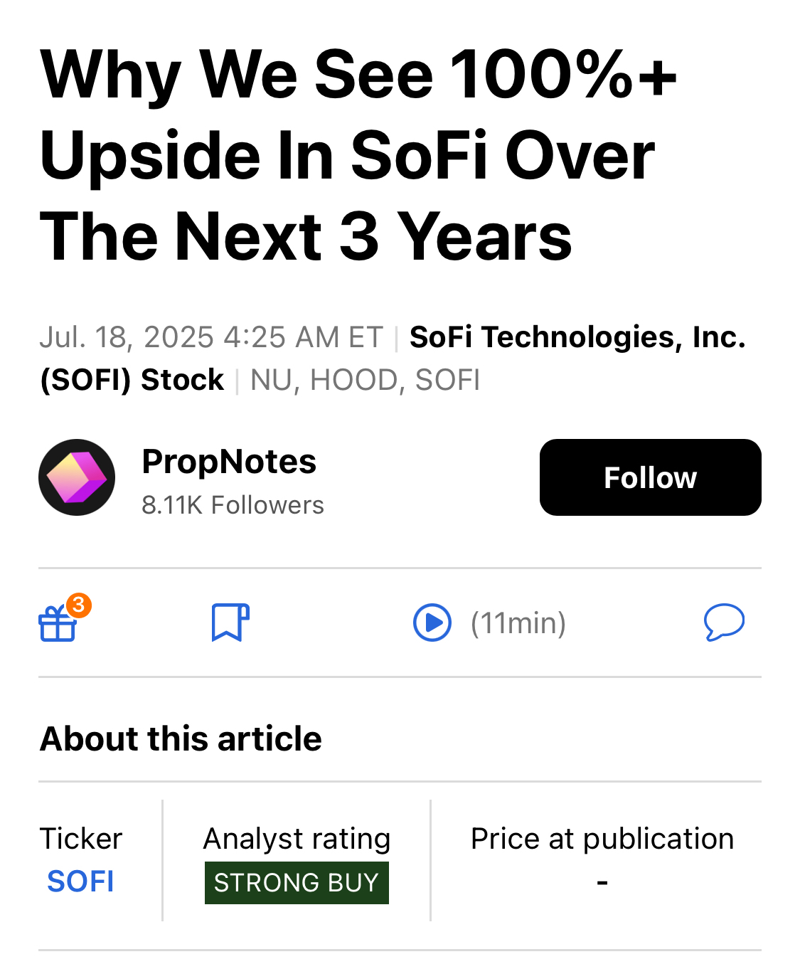 今後3年間でSoFiが100%以上の上昇を予測する理由 - moomooコミュニティ